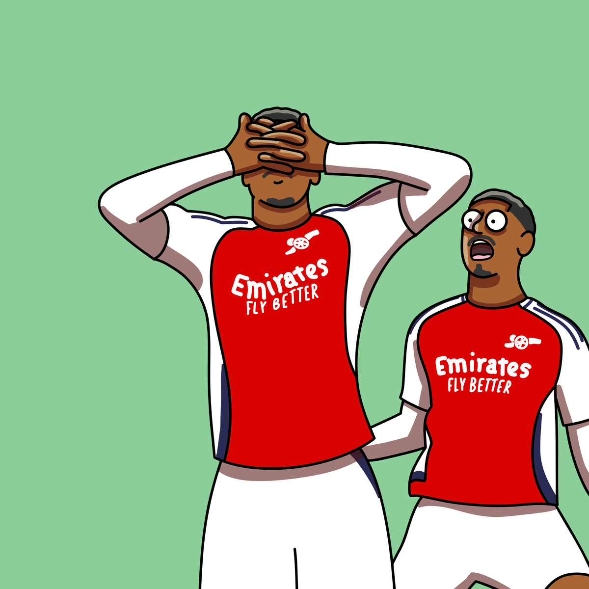 Sporting Arsenal Poorly Drawn